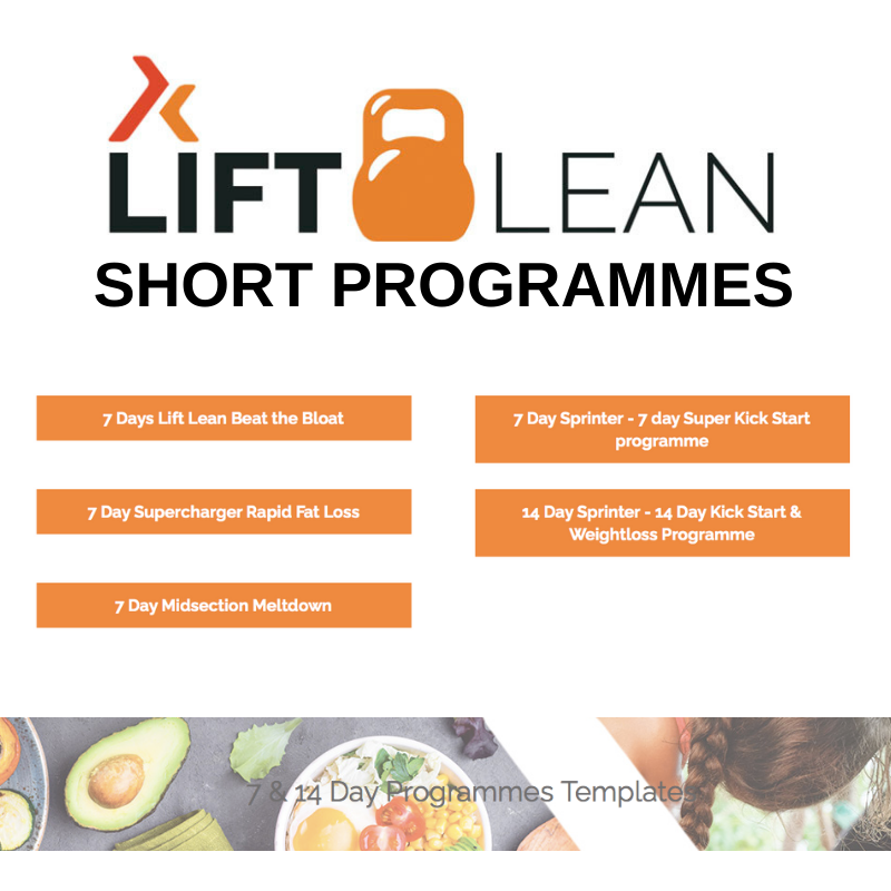 Lift Lean Short Programmes - Kick Start Fat Loss