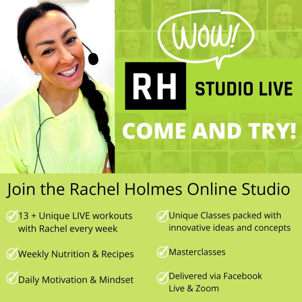 Rachel Holmes Online Studio 7 Day Class Pass - Kick Start Fat Loss