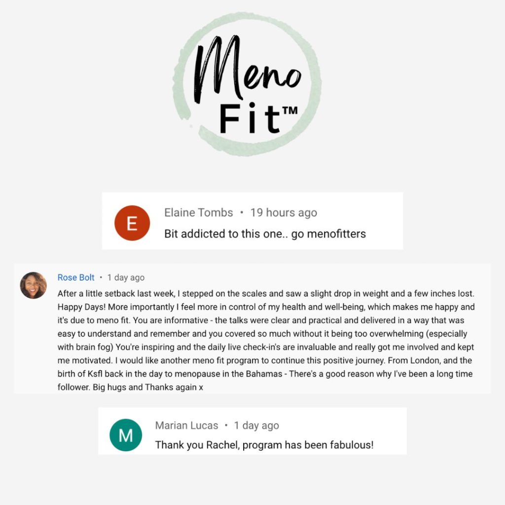 7 day Menopause Mobility Challenge - MENOFIT - Kick Start Fat Loss