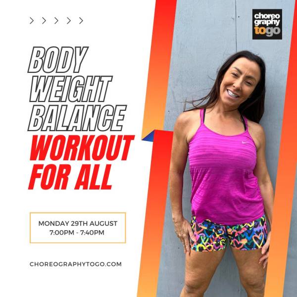 Body Weight Balance Workout For All - Kick Start Fat Loss