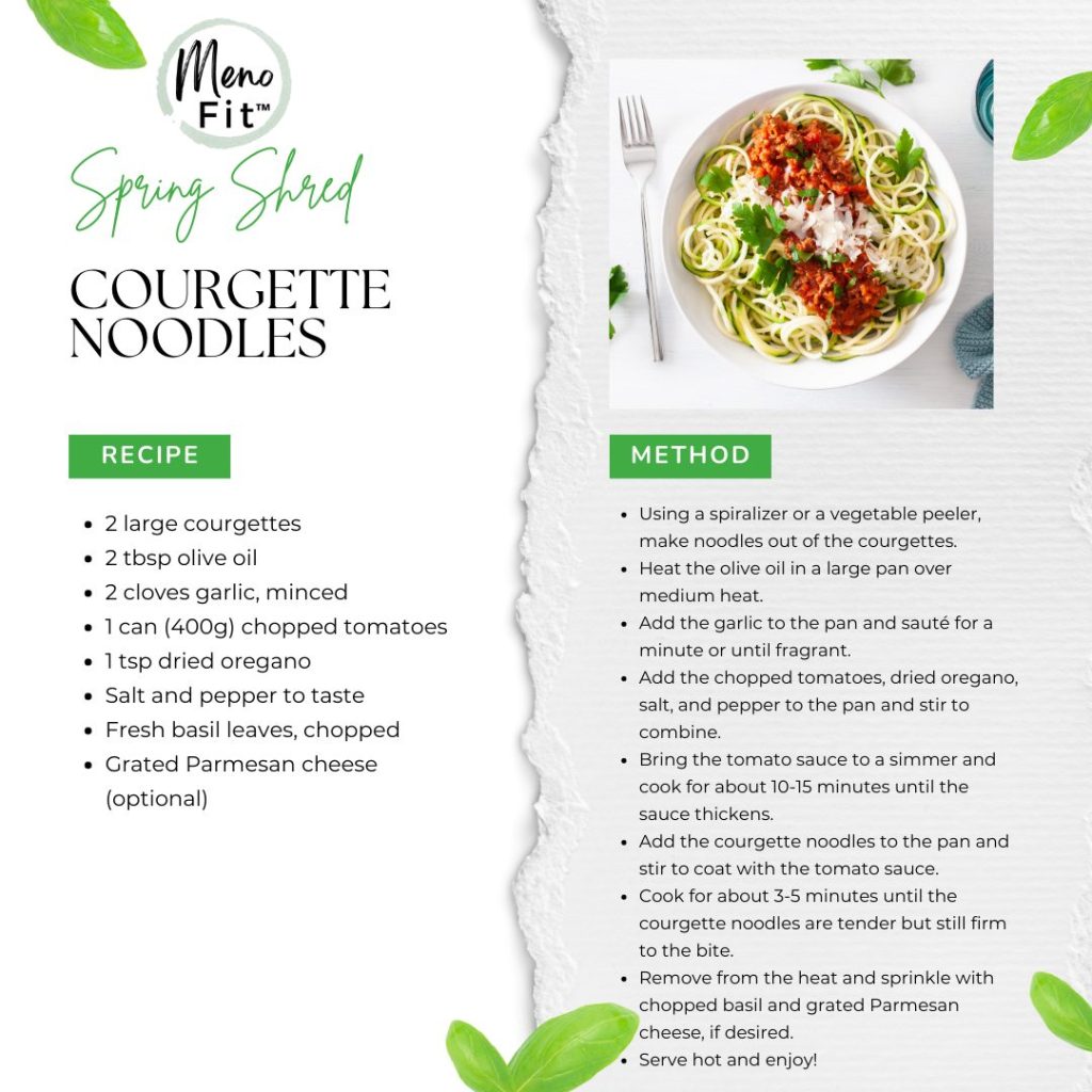 Spring Shred Recipe Cards - Kick Start Fat Loss